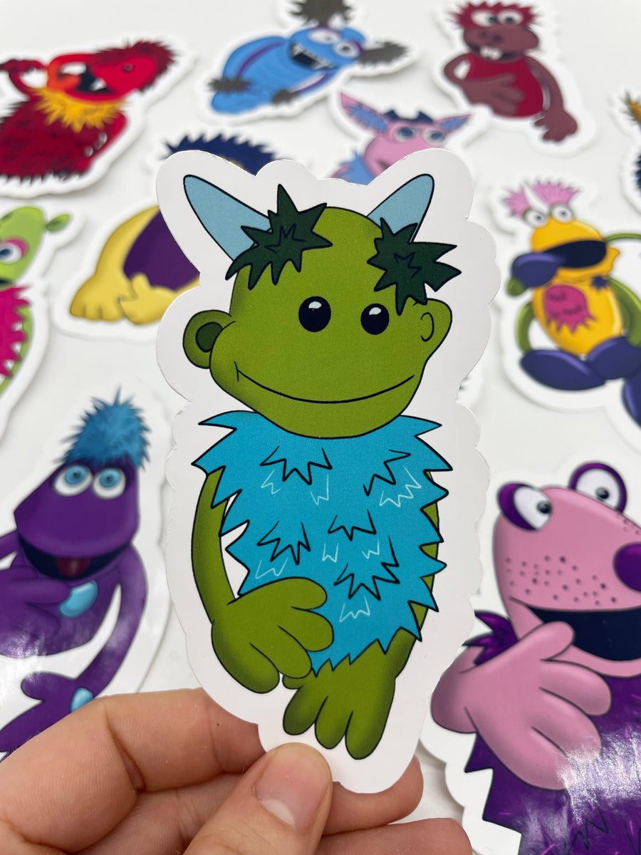 RFP#21 GLOSSY PUPPET STICKER - BABY