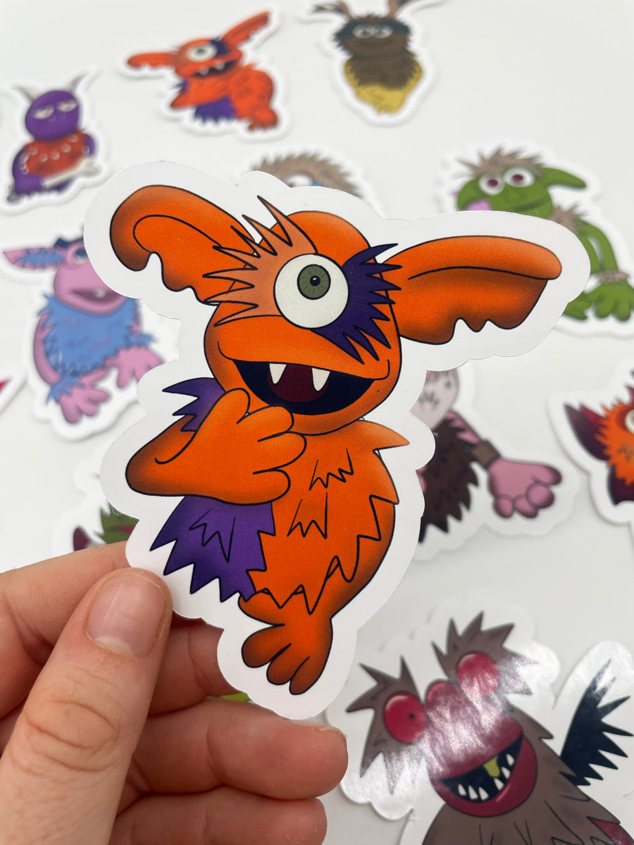 RFP#41 GLOSSY PUPPET STICKER - DOINK