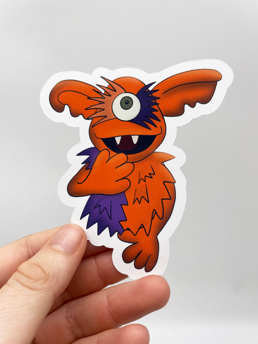 RFP#41 GLOSSY PUPPET STICKER - DOINK