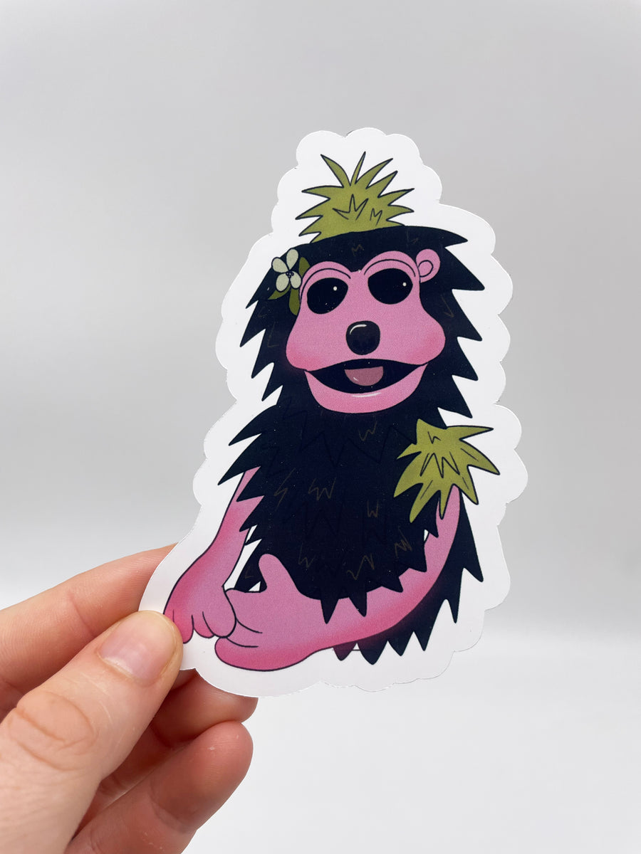 RFP#43 GLOSSY PUPPET STICKER - DOUGLAS