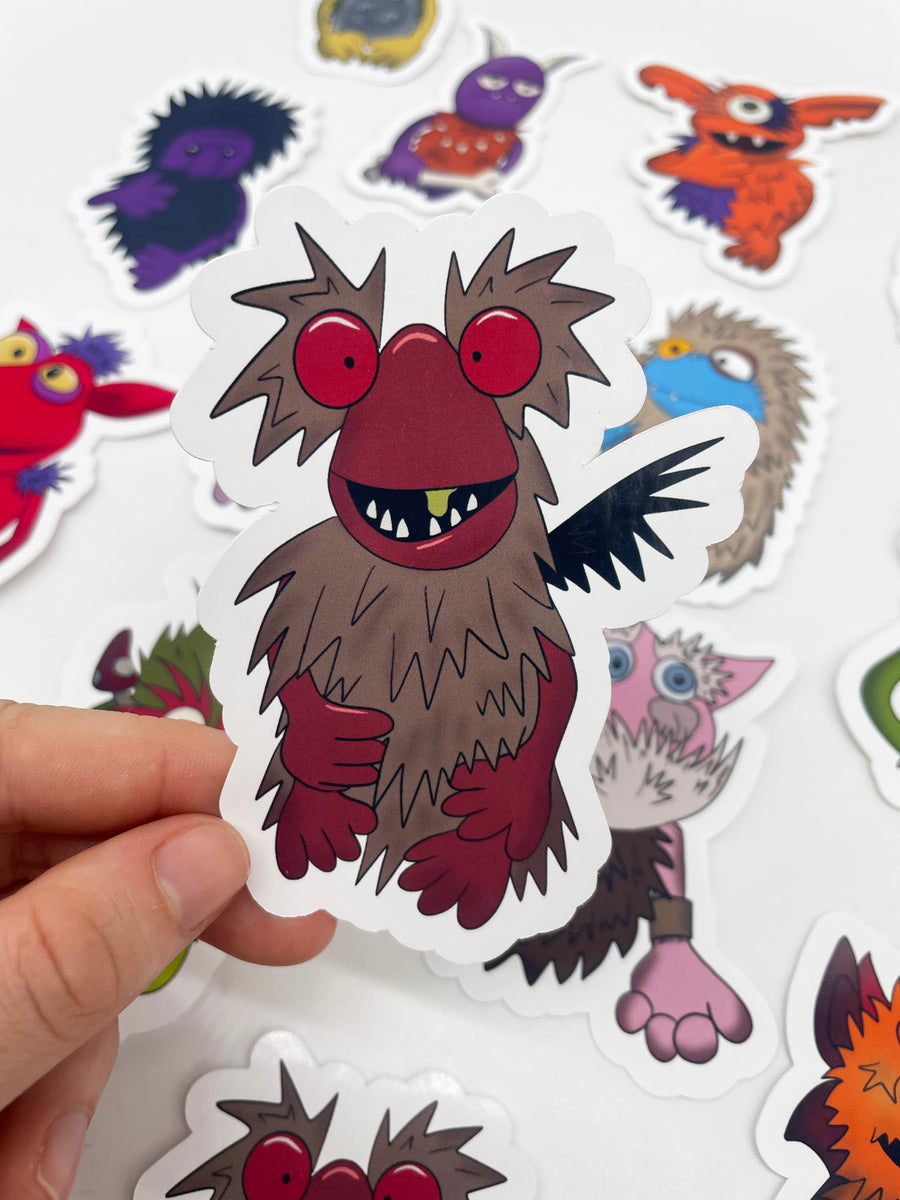 RFP#40 GLOSSY PUPPET STICKER - HAMMOND