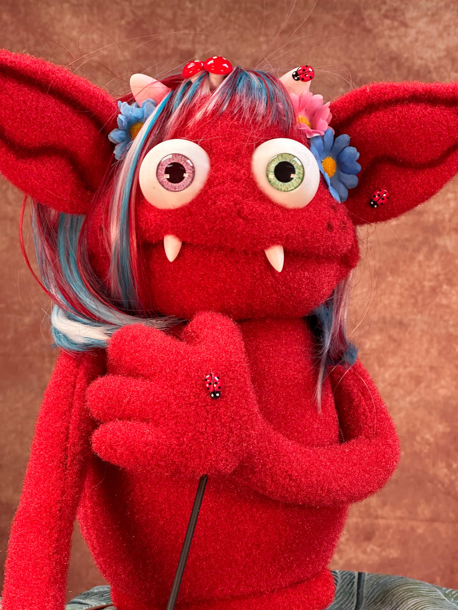 Professional Character Puppet - Strawberry Pixie