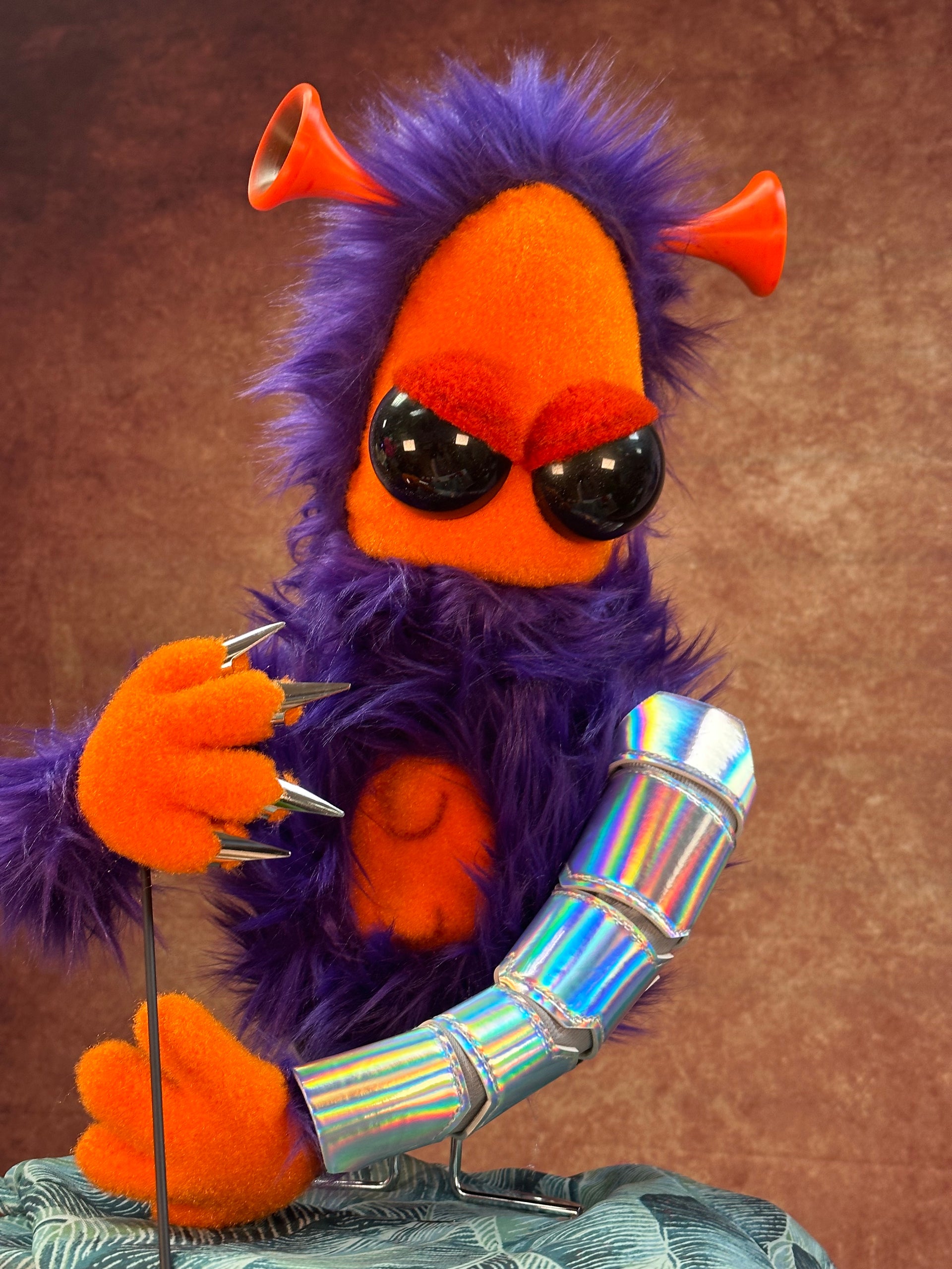 Professional Character Puppet - Evil Alien