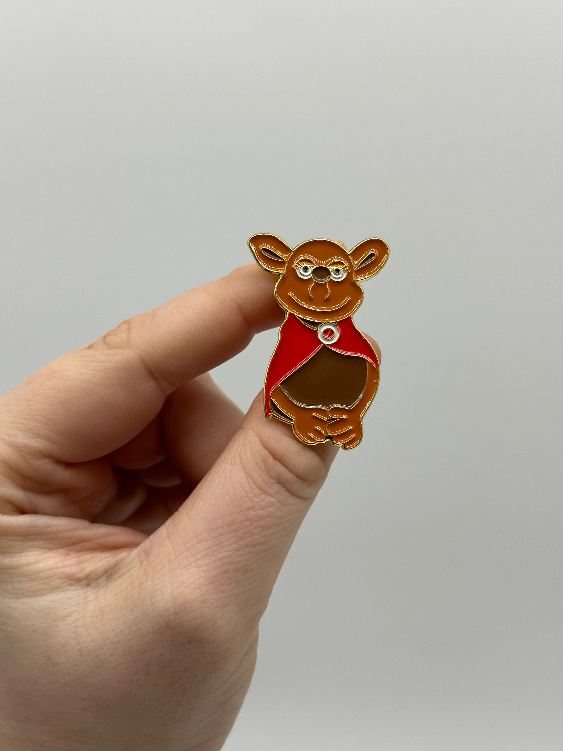 Enamel Puppet Pin - #1 Alana