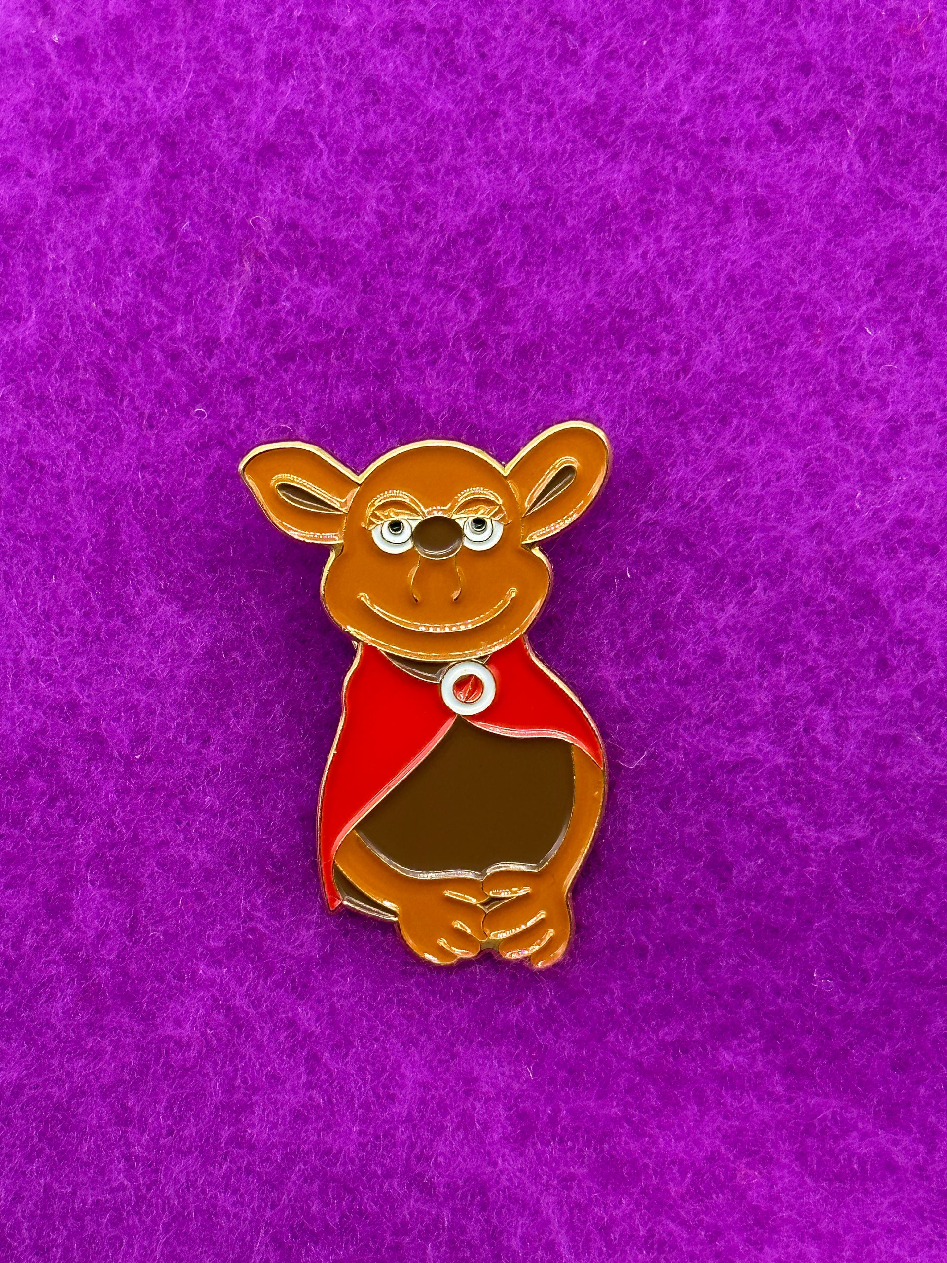 Enamel Puppet Pin - #1 Alana