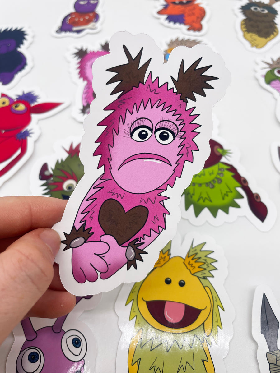 RFP#42 GLOSSY PUPPET STICKER - JUNE BUG
