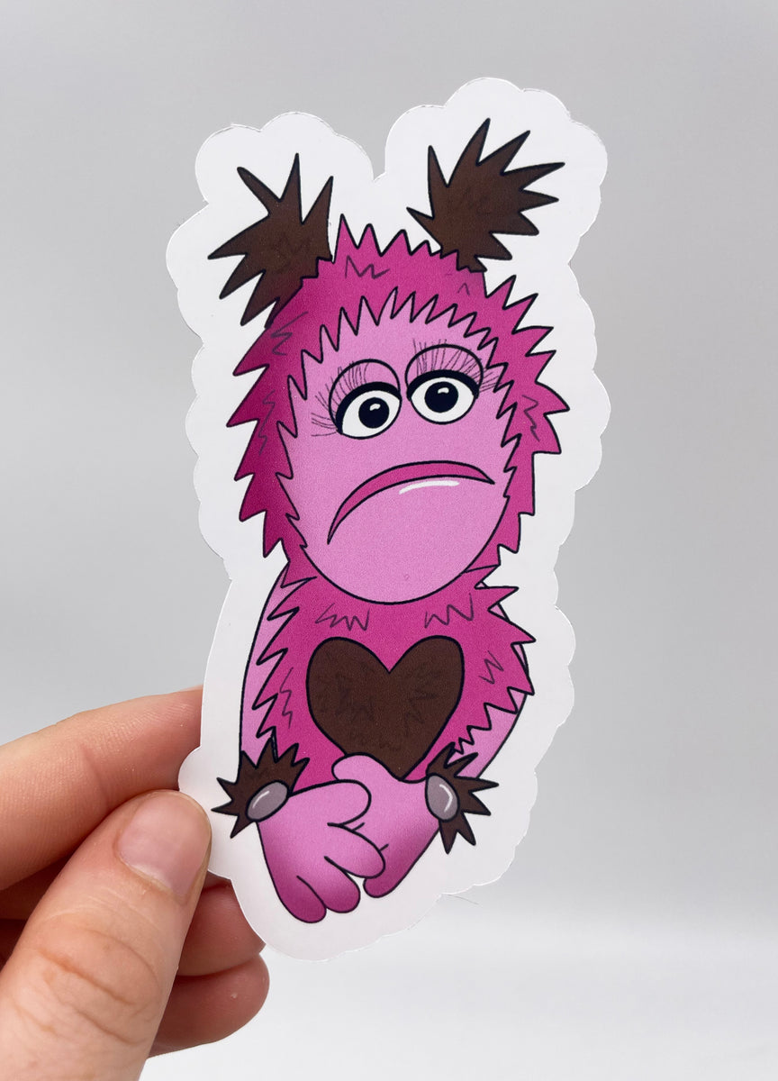 RFP#42 GLOSSY PUPPET STICKER - JUNE BUG