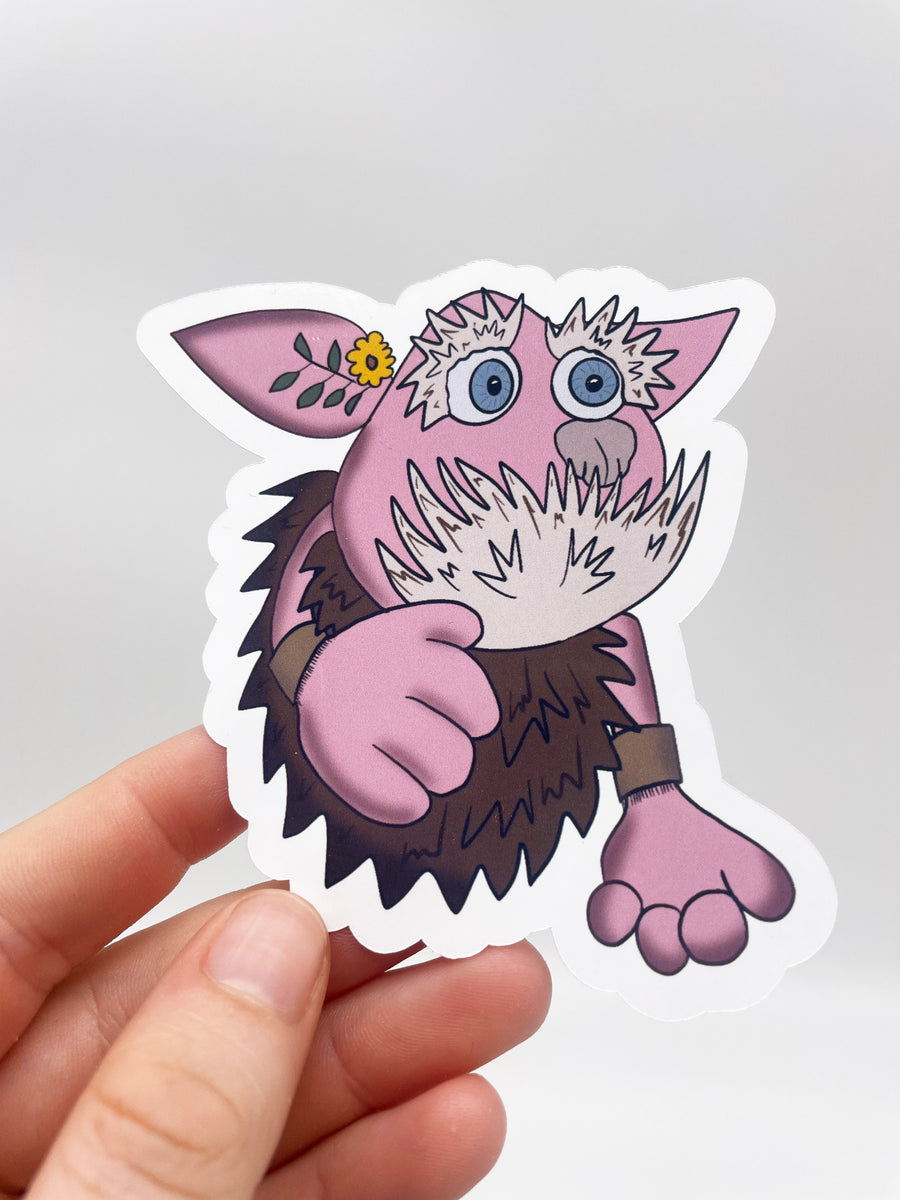 RFP#24 GLOSSY PUPPET STICKER - MALAPHOR