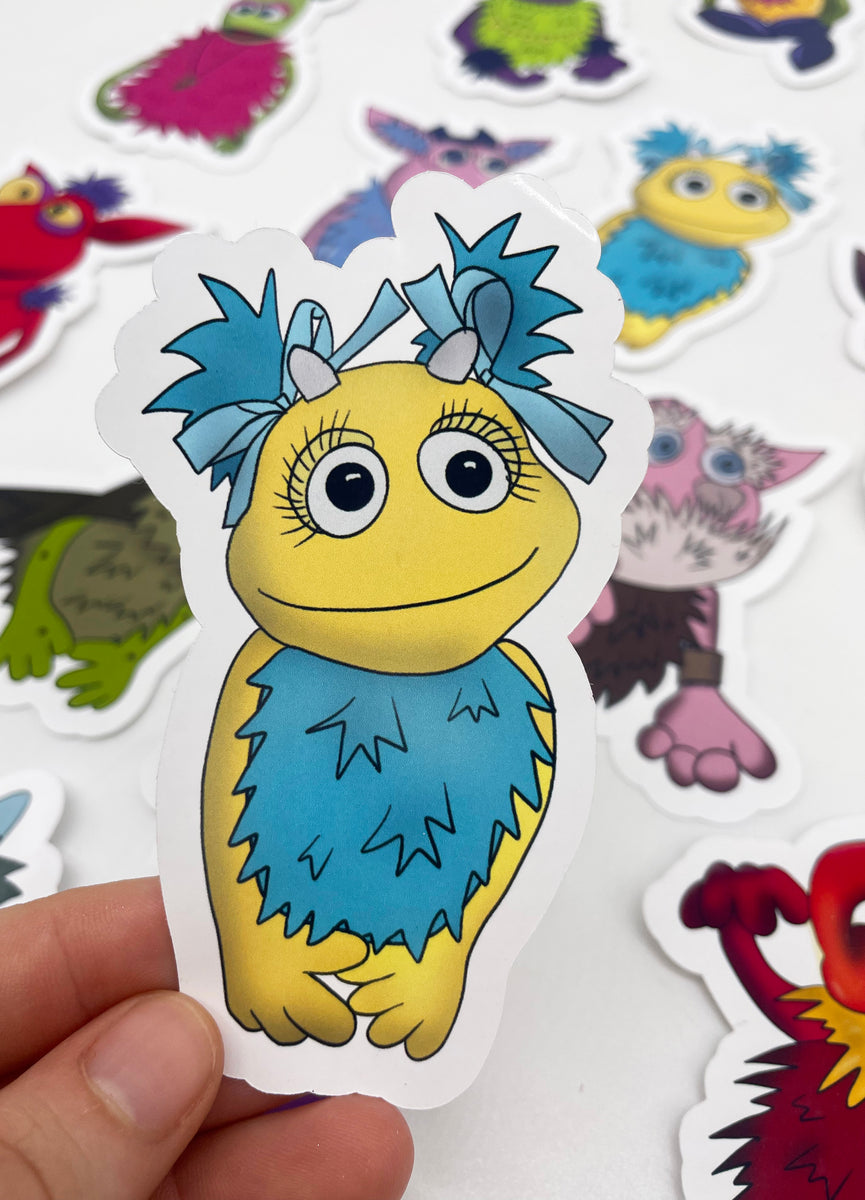 RFP#30 GLOSSY PUPPET STICKER - NELLIE