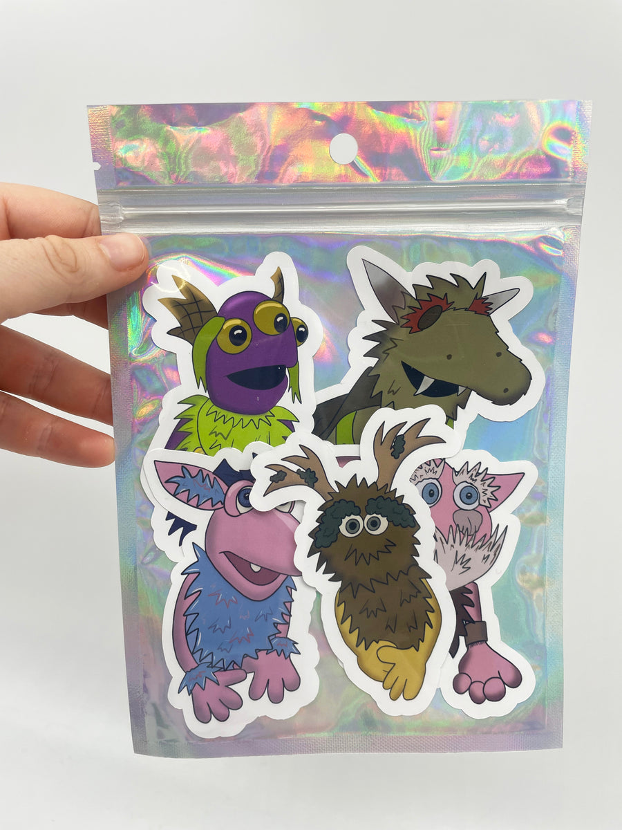 RFP GLOSSY PUPPET STICKERS PACK - 22-26