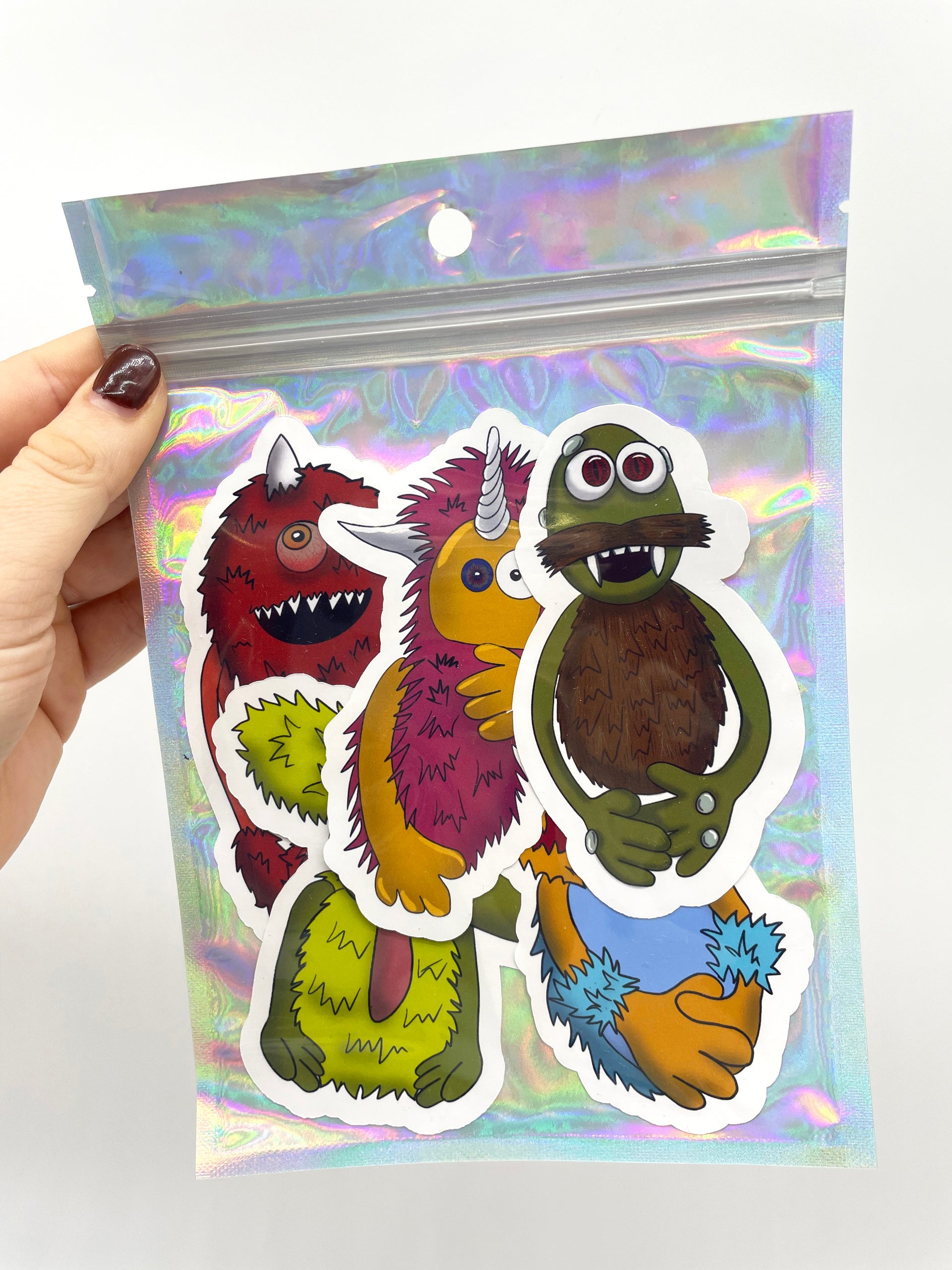 RFP GLOSSY PUPPET STICKER - ALL 5