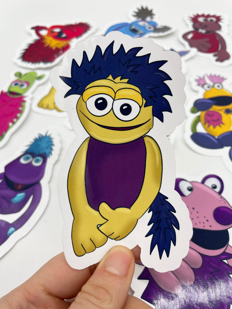 RFP#20 GLOSSY PUPPET STICKER - JOEY