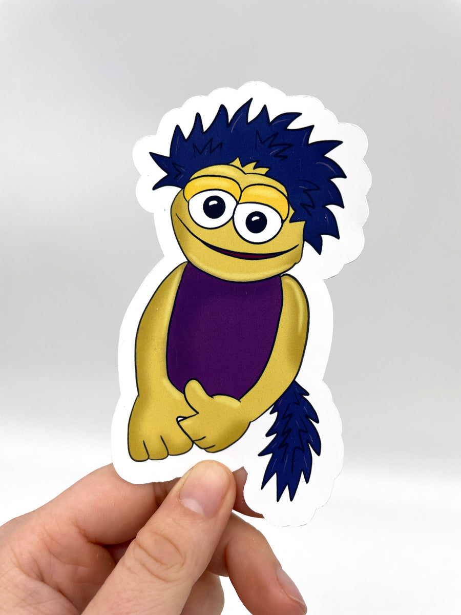 RFP#20 GLOSSY PUPPET STICKER - JOEY