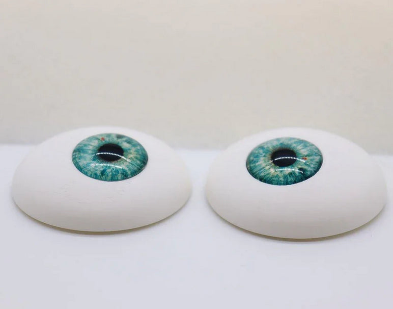 3D Printed 50mm Flat Puppet Eyes .stl file - DIGITAL FILES