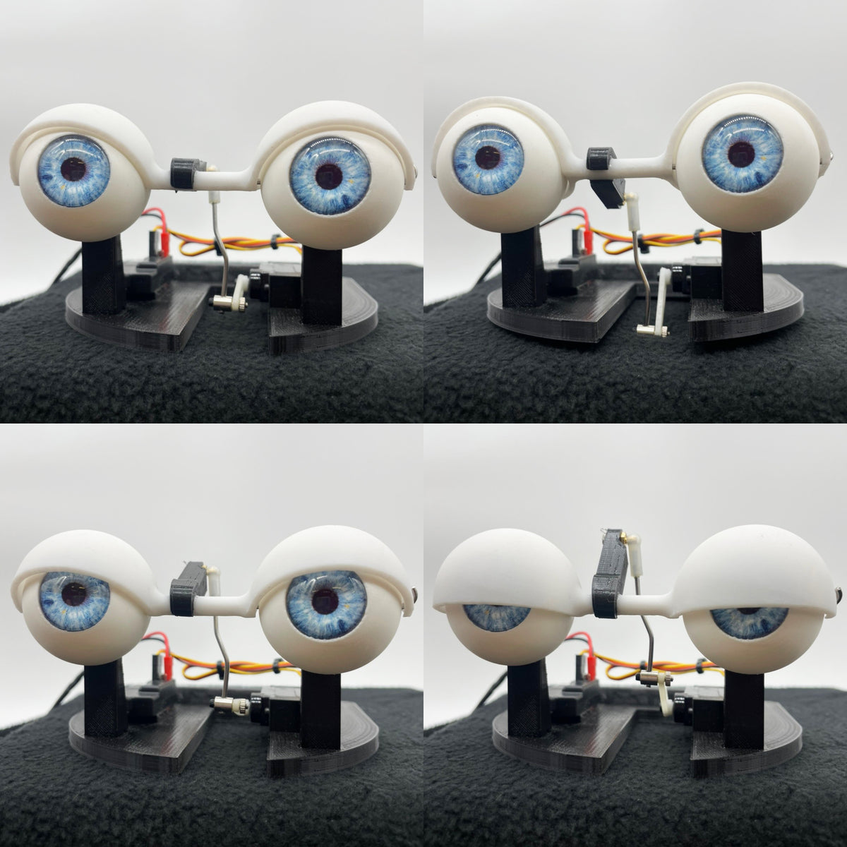 Animatronic Blinking Eyes for Puppets or Robotics