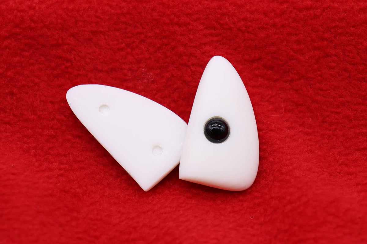 Triangle Polished Puppet Eyes with Pupils